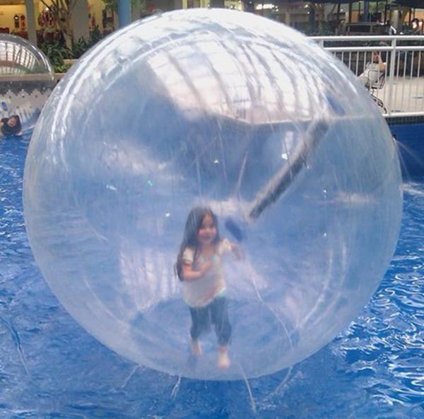 Big Pink Water Pool Inflatable Water Walking Ball For Adults / Water ...