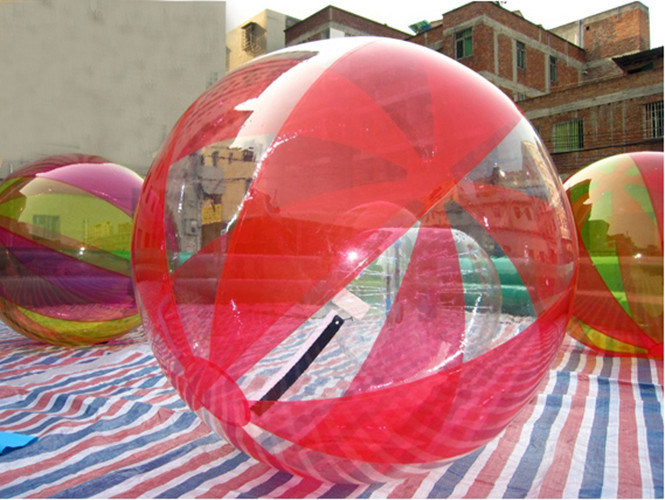 Multi Colored Water Human Hamster Ball For Adults Inflatable Walking ...